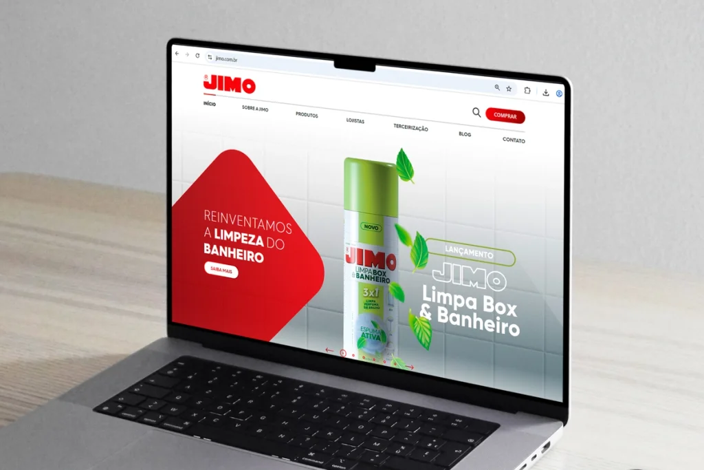 Site Institucional: case JIMO | BASE Digital