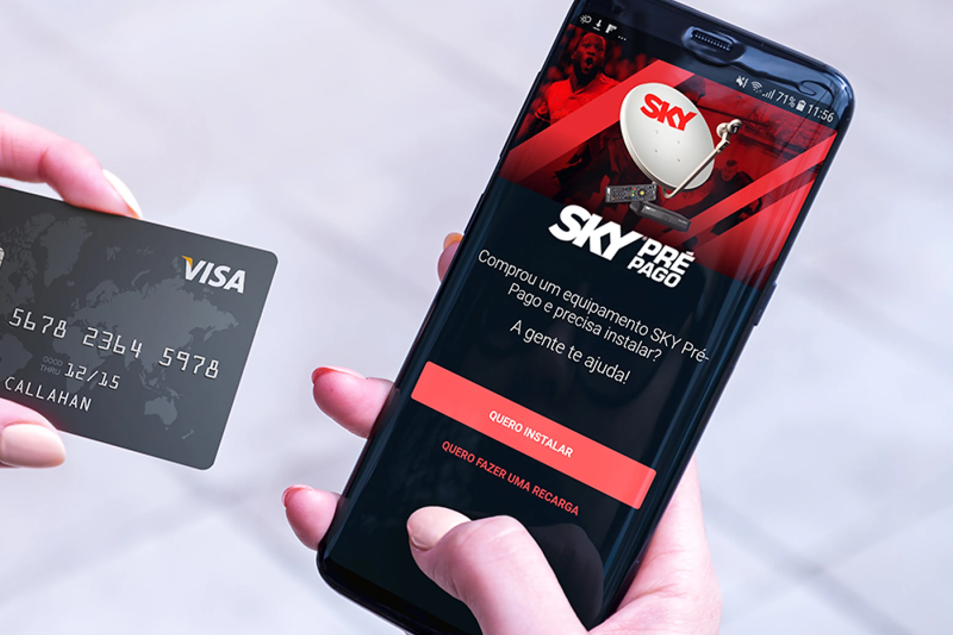 Aplicativo: case SKY Sirius | BASE Digital